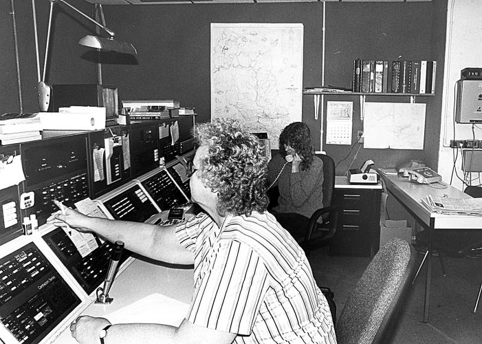 Old Photo Album: Hard at work in the communication center | News ...